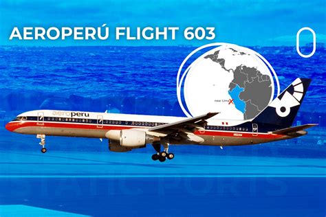 On This Day In 1996 Aeroperú Flight 603 Crashed In The Pacific Ocean
