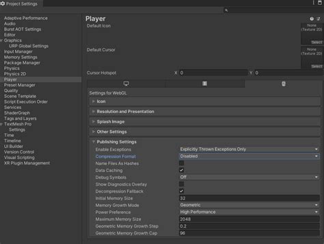 My Unity Webgl Build Gets Error When I Upload Questions And Support