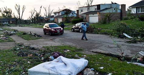 Reaction Following Devastating Tornadoes In Ohio