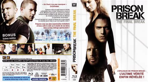 Jaquette Dvd De Prison Break The Final Break Blu Ray Cinéma Passion