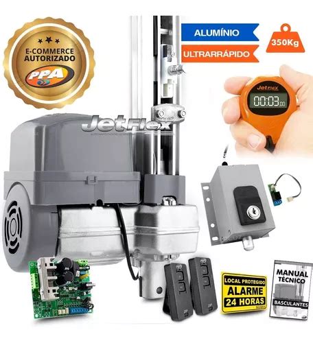 Kit Motor Ppa Bv Potenza Alum Jet Flex Trav Portão kg