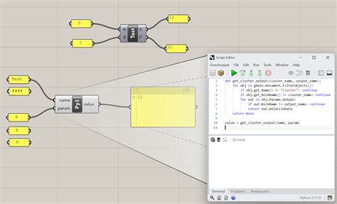 Create Script To Extract Cluster Objects Help Grasshopper Mcneel Forum