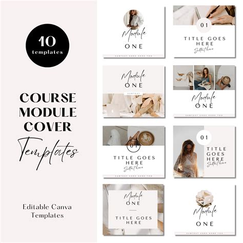 Module Cover Templates Course Creator Templates Online Course Module