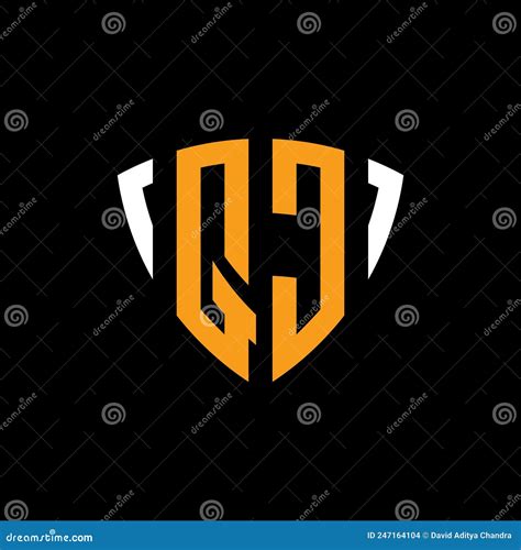 Qc Logo Monogram Design Template Stock Vector Illustration Of