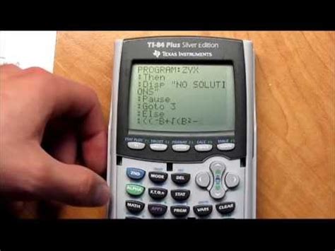 How To Solve Quadratic Equation On Ti Tessshebaylo