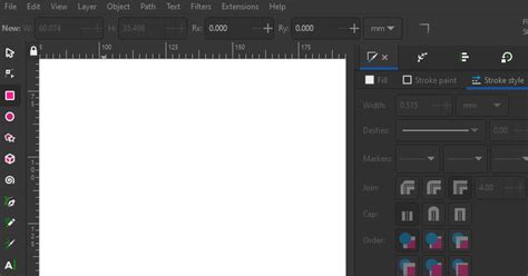 Svg Reproducing A Figure Using Inkscape Partial Strokes On A Rectangle Box Graphic Design