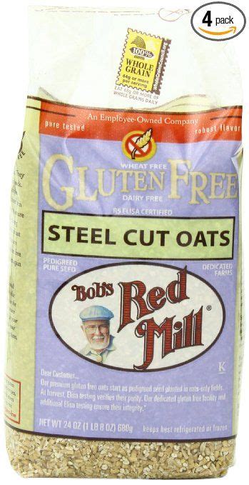 Bob S Red Mill Gluten Free Steel Cut Oats Oz Pack Bobs Red Mill Gluten Free Steel Cut