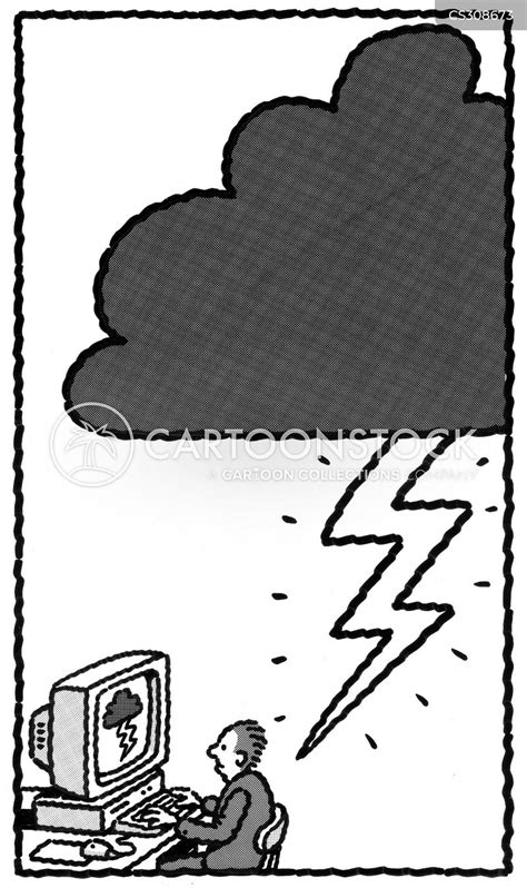 Thundercloud Cartoons And Comics Funny Pictures From Cartoonstock