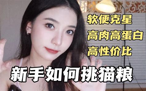心动警告新手如何挑猫粮是猫主子的真爱猫粮没错了每天都在嘎嘎炫 哔哩哔哩 bilibili