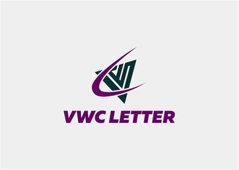 Premium Vector Logo Vwc Letter Company Name