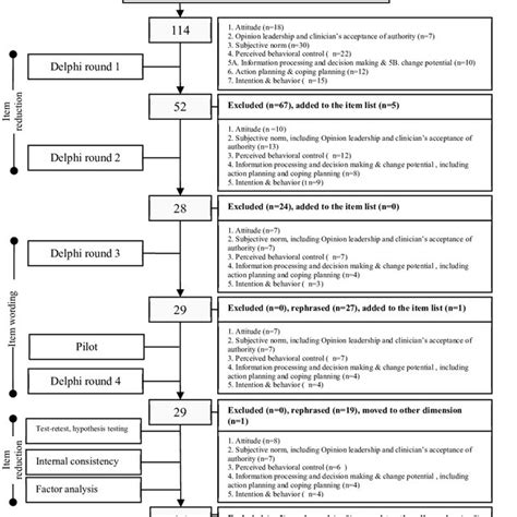 Flow Diagram Of The Consecutive Stages In The Development Of The Ebp Download Scientific