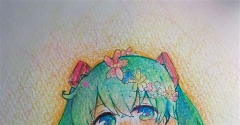 初音ミク ミクちゃんハピバ！！ 瑠依のイラスト Pixiv