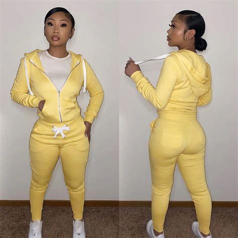 Fall Outfits Women Two Piece Set Women Outfits 2 Piece Set Sweatsuits For Woman Tracksuits