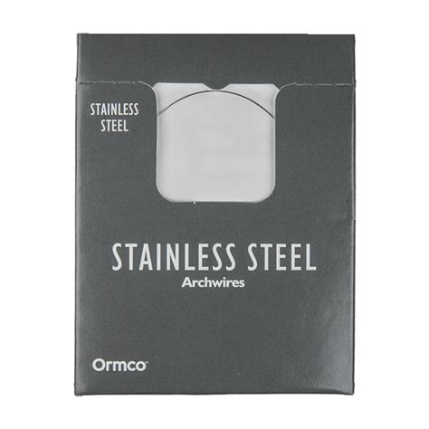 Broad Arch Wires Ss 014 Upper Large Pack 20