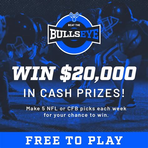 Sportsbook Review On Twitter Enter Sbr S Beat The Bullseye Contest