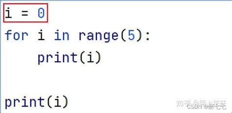 【python入门篇】——python中循环语句（for循环的基础语法） 知乎