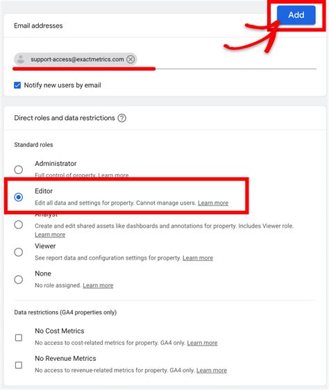How To Grant User Access In Google Analytics ExactMetrics