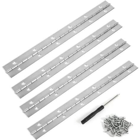 Charnière Piano Acier Inoxydable 4Pcs Charnière À Tige Pour Piano