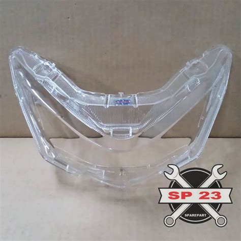 Jual Kaca Mika Lampu Depan Honda Beat Deluxe Beat Street LED Mika Reflektor