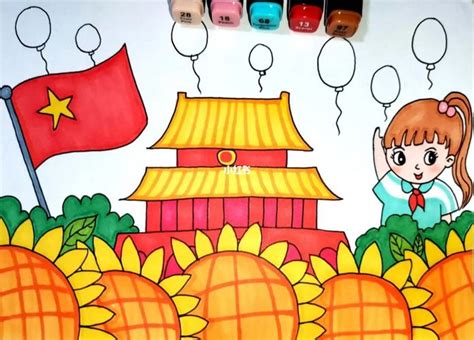 简笔画对祖国的 简笔画祖国的大好河山 天马图吧