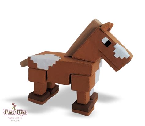 Equipamento De Cavalo Do Cinema 4d Minecraft Modelo 3d Turbosquid