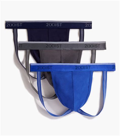 Mens Stretch Cotton Jock Strap 3 Pack Mens Jocks 2xist