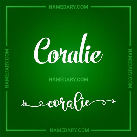 Coralie Meaning Origin Traits And More Namedary