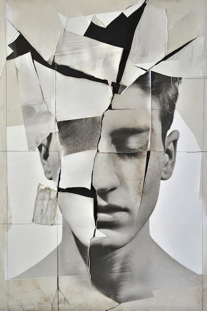 Portrait Of Person With Visual Metaphor For Memory Ai Generated Image