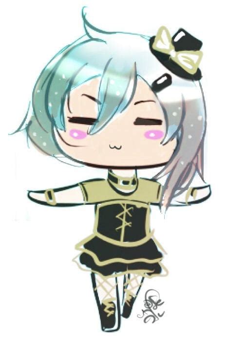 Bsd Chibi Blue Haired Chuya By Pinkyxsaki On Deviantart