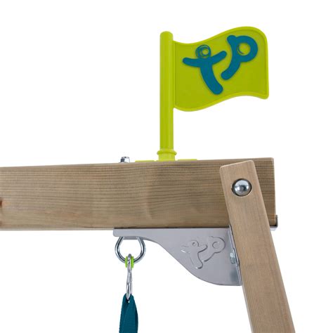 Tp Forest Multiplay Single Wooden Swing And Slide Set Fsc® Certifi Tp
