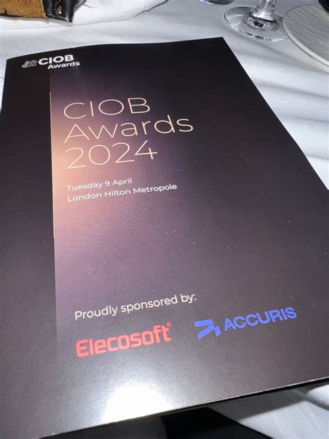 Chris Gorse On Linkedin Ciob Awards 2024 Again A Superb Event Showcasing Exceptional