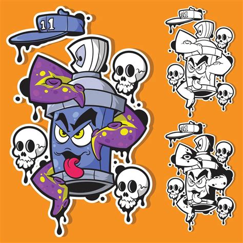 Graffiti Artwork Stencil Vector Art Icons And Graphics For Free Download