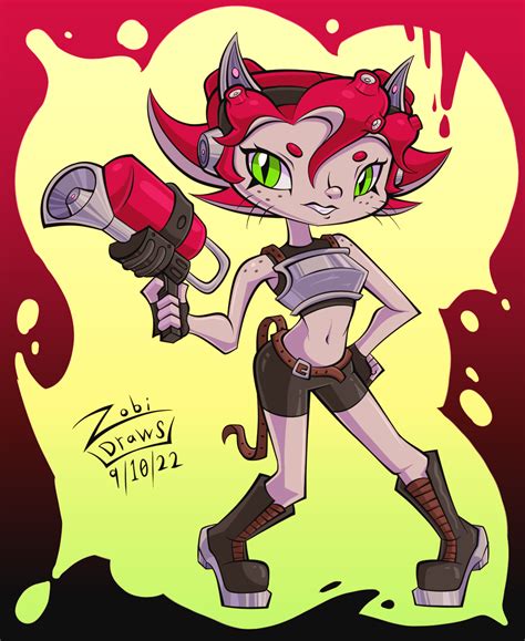 Octoling Madame Meow Original Content By Zobi Draws On Newgrounds