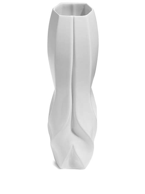 Zaha Hadid Design Braid Vase White Editorialist