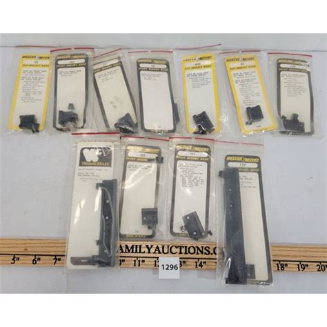 Job Lot Weaver Scope Mounts Bases