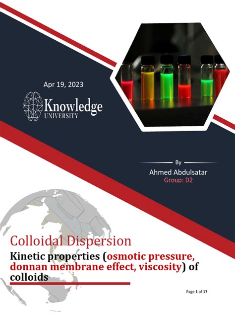 Colloidal Dispersion 251109024357 Pdf Colloid Viscosity