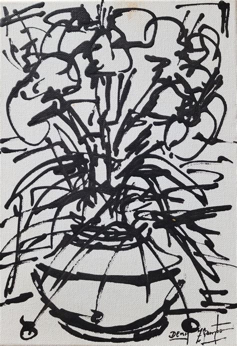 Swart En Wit Blomme Lighthouse Art Gallery