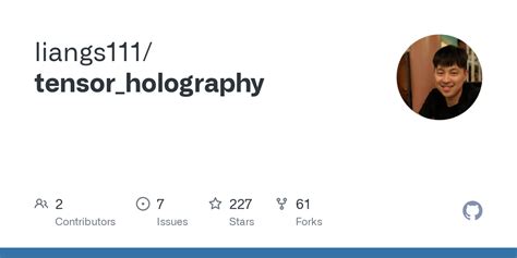 Tensor Holography TensorHolo V1 Md At Main Liangs111 Tensor