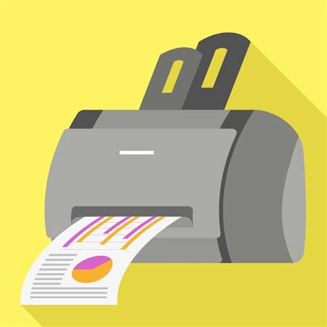 Premium Vector Photo Printer Icon Flat Illustration Of Photo Printer