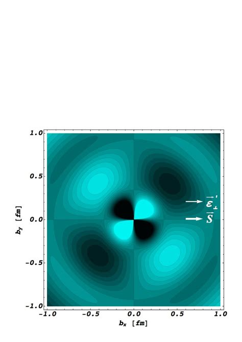 The Nduced Polarization Density In A Proton With Spin S Oriented Along