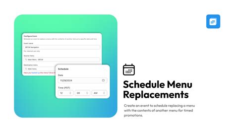 menu manager copy and backup duplicate backup import export