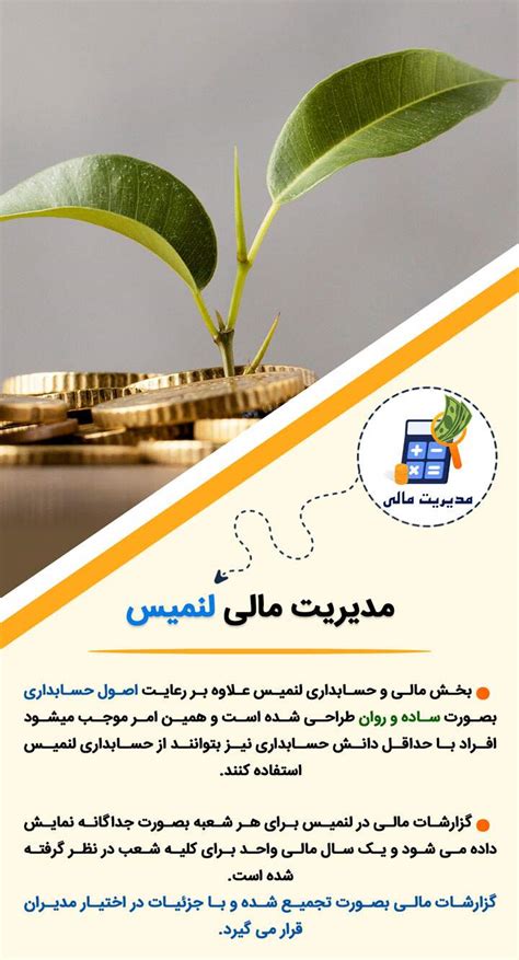 نرم افزار مدیریت آموزشگاه لنمیس مدیریت مالی حسابداری