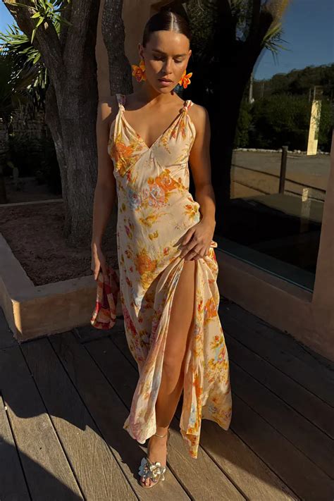 Floral Sofia Dress Never Fully Dressed