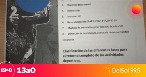 ¿en Qué Consiste El Protocolo Sanitario Para La Vuelta Del Fútbol