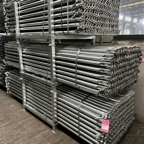 Layher Scaffolding Standard Ledger Diagonal Brace Base Collar Scaffolding Ringlock