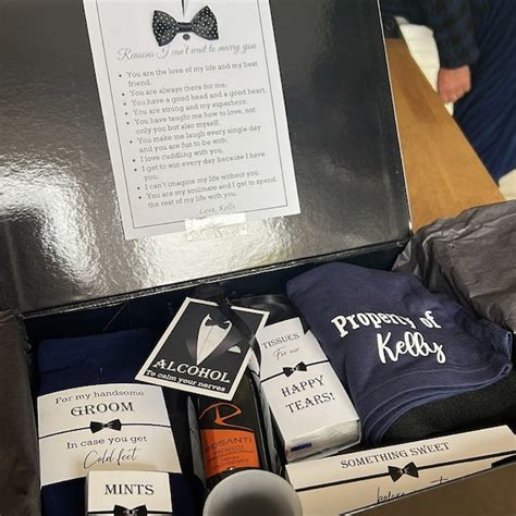 Wedding Day Box For Groom Groom T Box Groom T From Bride