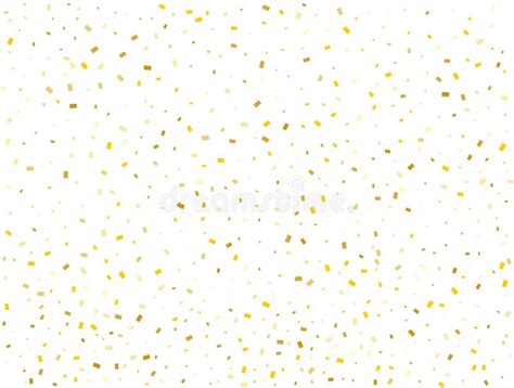 Wedding Golden Rectangles Confetti Background Vector Illustration Wedding Golden Rectangles Confetti Background Vector Illustration