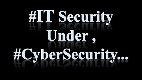 It Securitycybersecurityitethicalhackingcoding Youtube