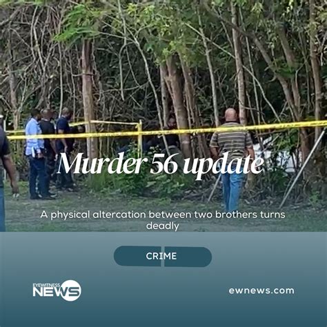 Sibling Row Turns Deadly Eye Witness News