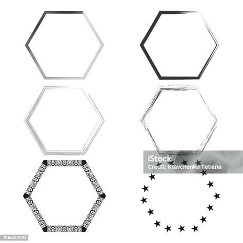 Polygon Octagon Line Vector Illustration Eps 10 Stock Illustration